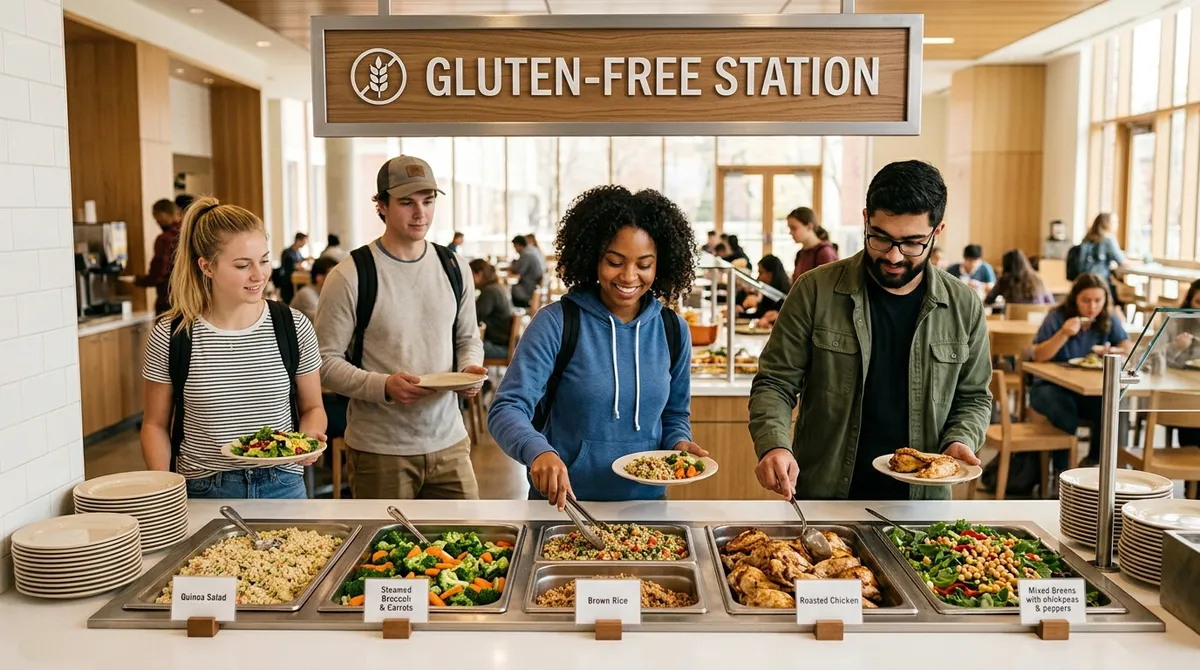 Best Gluten-Free College Dining Options & Campus Ranking
